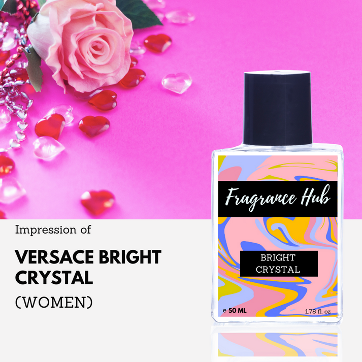 Impression of Versace Bright Crystal Pink – fragrance Hub